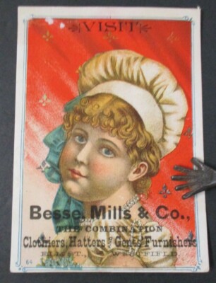 BESSE MILLS & CO. Clothiers, Hatters, & Gents' Furnishers, Westfield ...