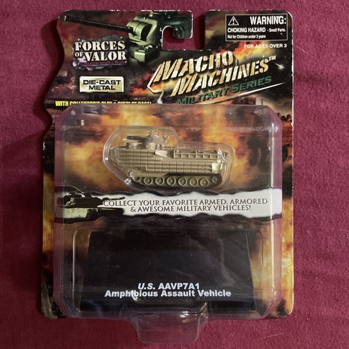 Macho Machines US AAVP7A1 Amphibious Assault Vehicle Die Cast Military ...