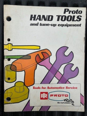 Vintage Original Rare Proto Hand Tools Tune Up Equipment 119 pages ...
