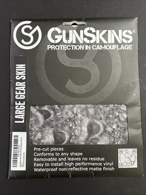 GunSkins Gear Skin 8" x 50" Single Sheet Camo Wrap DIY Vinyl Kit Large ...