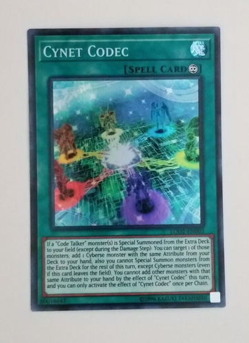 Yugioh Cynet Codec LOD2-EN003 Super Rare MINT | eBay