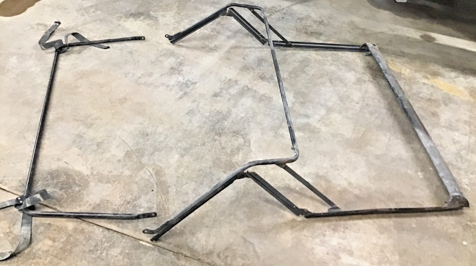 1973-1974 VW Thing Convertible Top with frame and side windows set | eBay