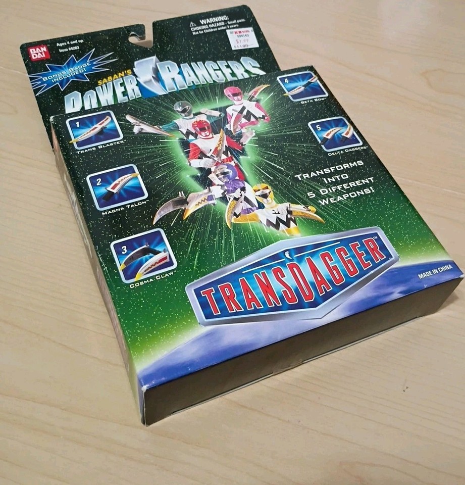 Bandai Saban's Power Rangers Lost Galaxy Transdagger Action Figure For ...