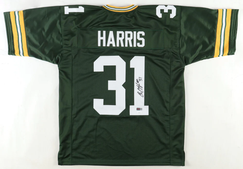 Al Harris Signed Packers Custom Autographed Football Jersey (PIA/JSA ...