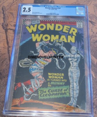 WONDER WOMAN #161 CGC 2.5 CLEOPATRA CURSE DC COMICS | eBay