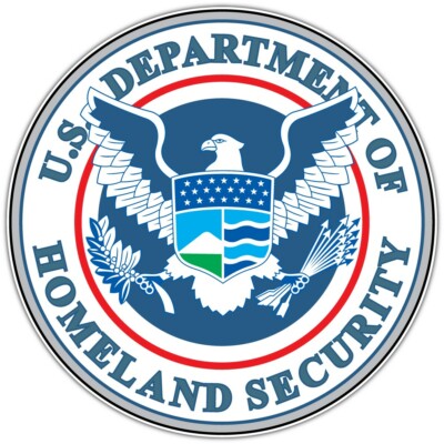 US Department of Homeland Security Seal Car Bumper Vinyl Sticker Decal ...