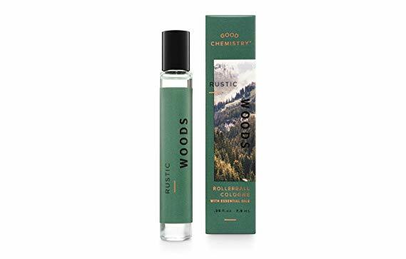 Good Chemistry Rustic Woods Rollerball Cologne with Essential Oils .25 ...