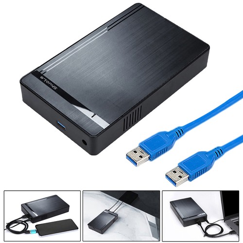 1 Set 2.5/3.5 Inch Hard Disk Shell Tool-free Installation Data Storage ...