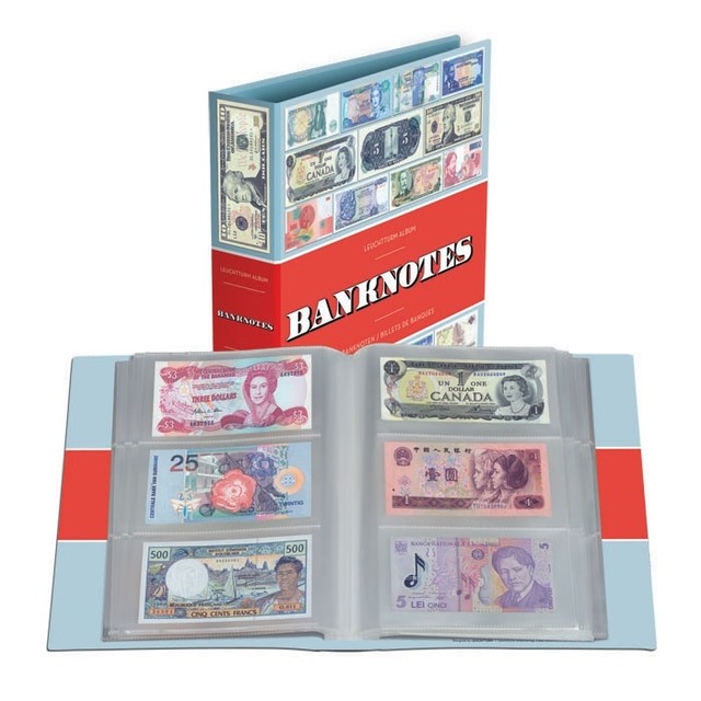 Banknotes Album Collection LIGHTHOUSE Vario Paper Money Image Banknote ...
