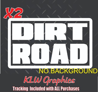Dirt Road Decal Sticker Turbo Diesel Truck Crew Cab Country South ...