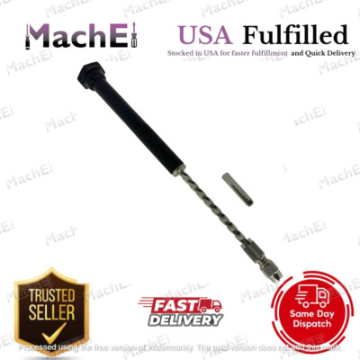 MachEL Precision Archimedes Spiral Push Hand Pin Vise Drill Adjustable ...