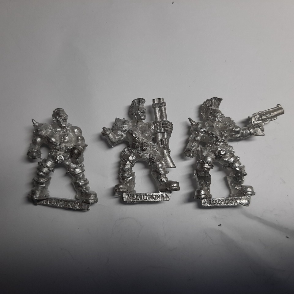 Warhammer 40k Necromunda Fanatic Goliath Gangers rare metal R983 | eBay UK