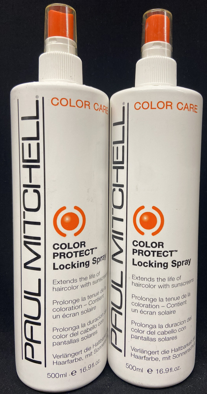2 paul mitchell color care color protect locking spray 16.9oz ea | eBay