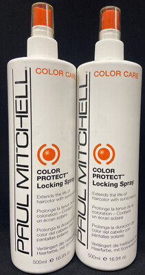 2 paul mitchell color care color protect locking spray 16.9oz ea | eBay