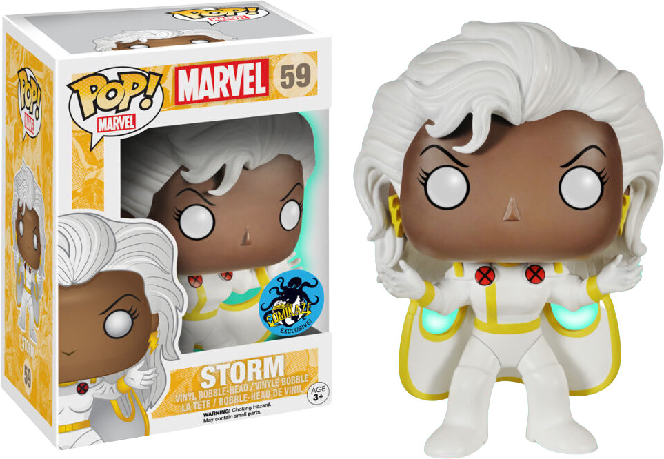 Funko Pop! Vinyl: Marvel - Storm - (Glow) - Hot Topic (Exclusive) #59 ...