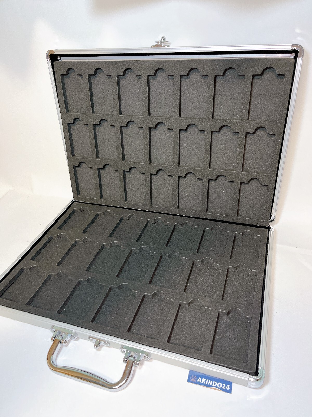 Zippo Case 42 Pieces Lighter Aluminium Storage Collection Lighter not ...