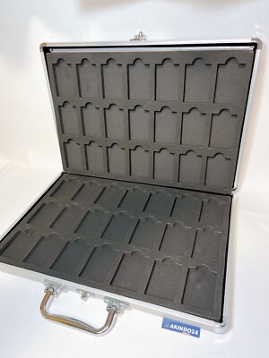 Zippo Case 42 Pieces Lighter Aluminium Storage Collection Lighter not ...