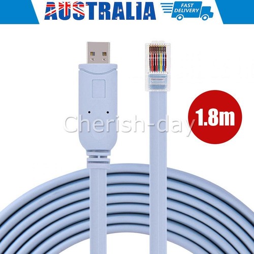 USB TO RJ45 Serial RS232 Console Cable Express Net Cable for Cisco ...