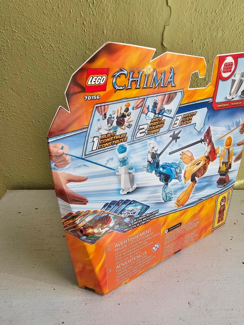 LEGO LEGENDS OF CHIMA: Fire vs. Ice (70156) for sale online | eBay