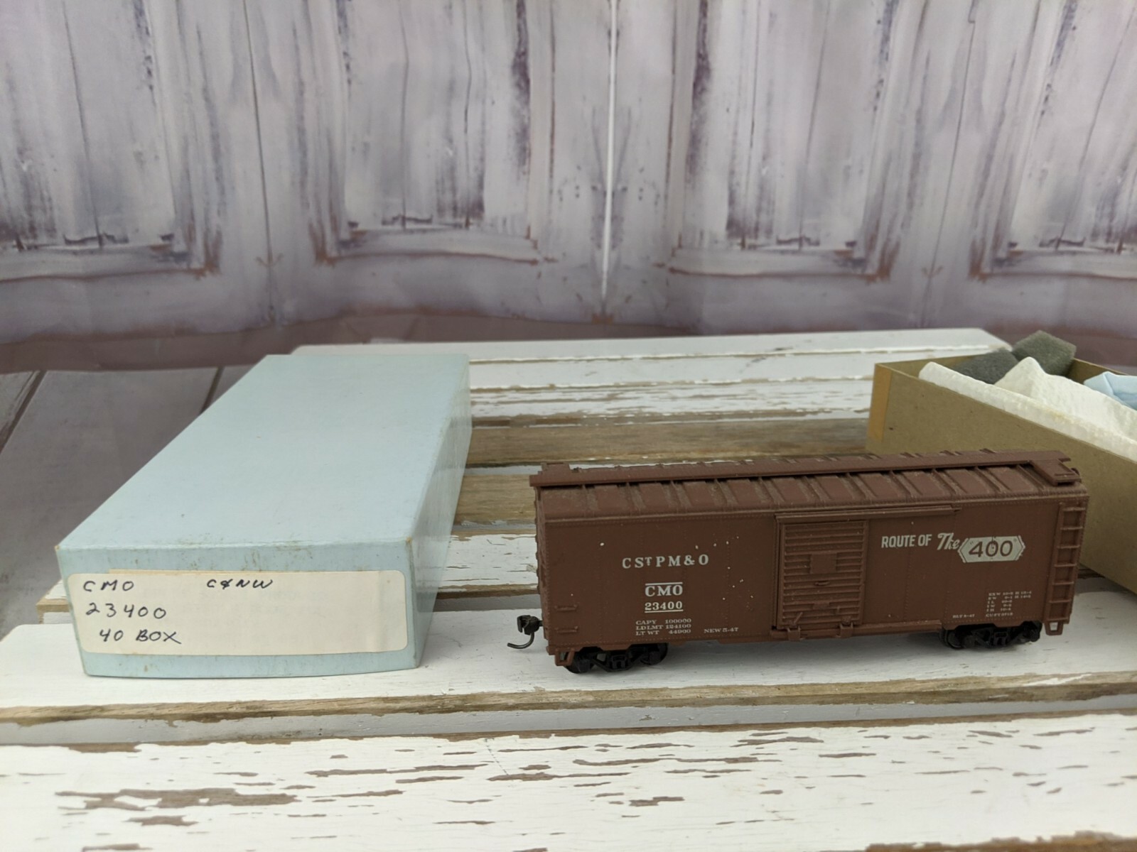 cstpm&o cmo 23400 400 boxcar train car freight toy HO | eBay