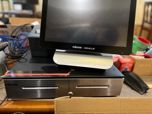 Micros Oracle Workstation 6 POS System model 650 with Receipt Printer ...