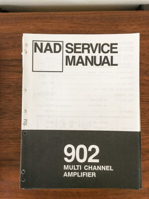 NAD Model 902 Amplifier Service Manual *Original* | eBay