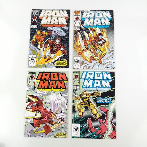 Iron Man #215 216 217 218 Lot VF/NM (1987 Marvel Comics) | eBay