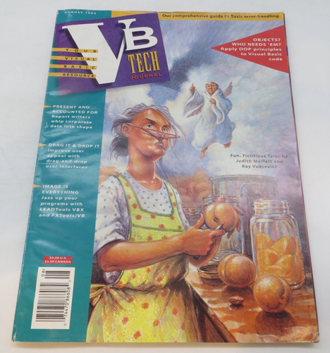 VB TECH JOURNAL August 1995 Visual Basic Resource Magazine | eBay
