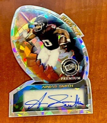 2024 Press Pass Premium Ainias Smith Kick-Off Die Cut Autograph Auto ...