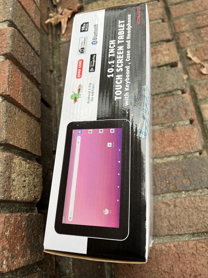 Craig CMP840 BUN-BL-HD Quad Core 10.1in Tablet w Keyboard Case ...