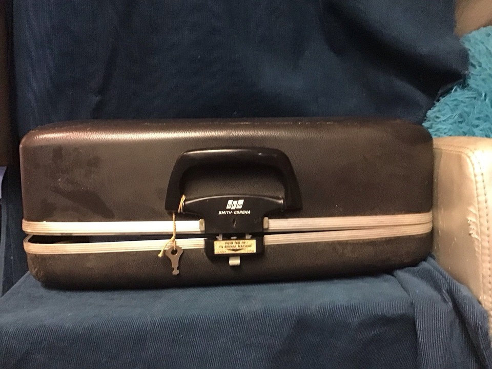 Vintage Smith-Corona Blue Coronet Automatic 12 Typewriter MCM Robin Egg ...