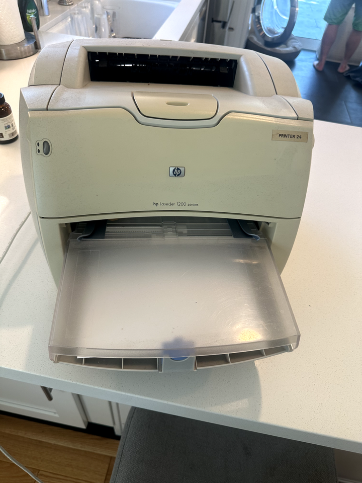 HP LaserJet 1200 Workgroup Laser Printer C7044A 725184632198| eBay