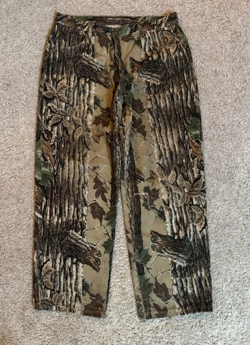 vintage cabelas camo Real Tree Pants Mens 38 | eBay