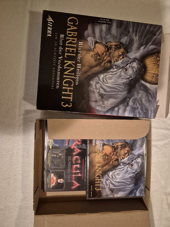 Gabriel Knight 3-Blut der Heiligen, Blut der Verdammten (PC), Big Box ...