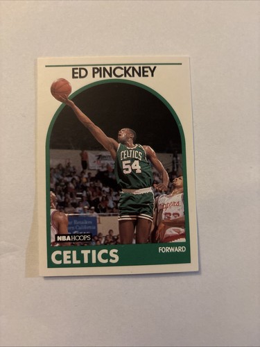 🏀 Ed Pinckney 1989 NBA Hoops Celtics #9 | Forward | Ungraded Vintage ...