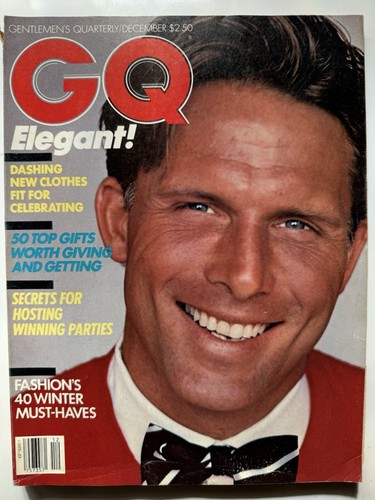 GQ Magazine December 1982 Good Condition | eBay