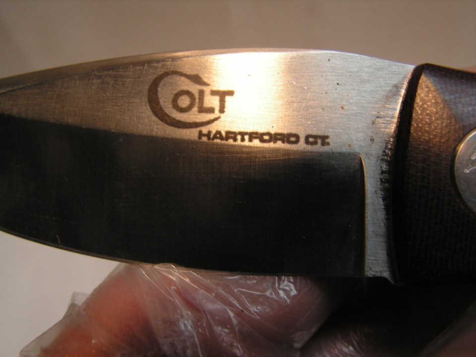 "ORIGINAL AND RARE" COLT BARRY WOOD Tuck-A-Way Fold Away Knife and ...