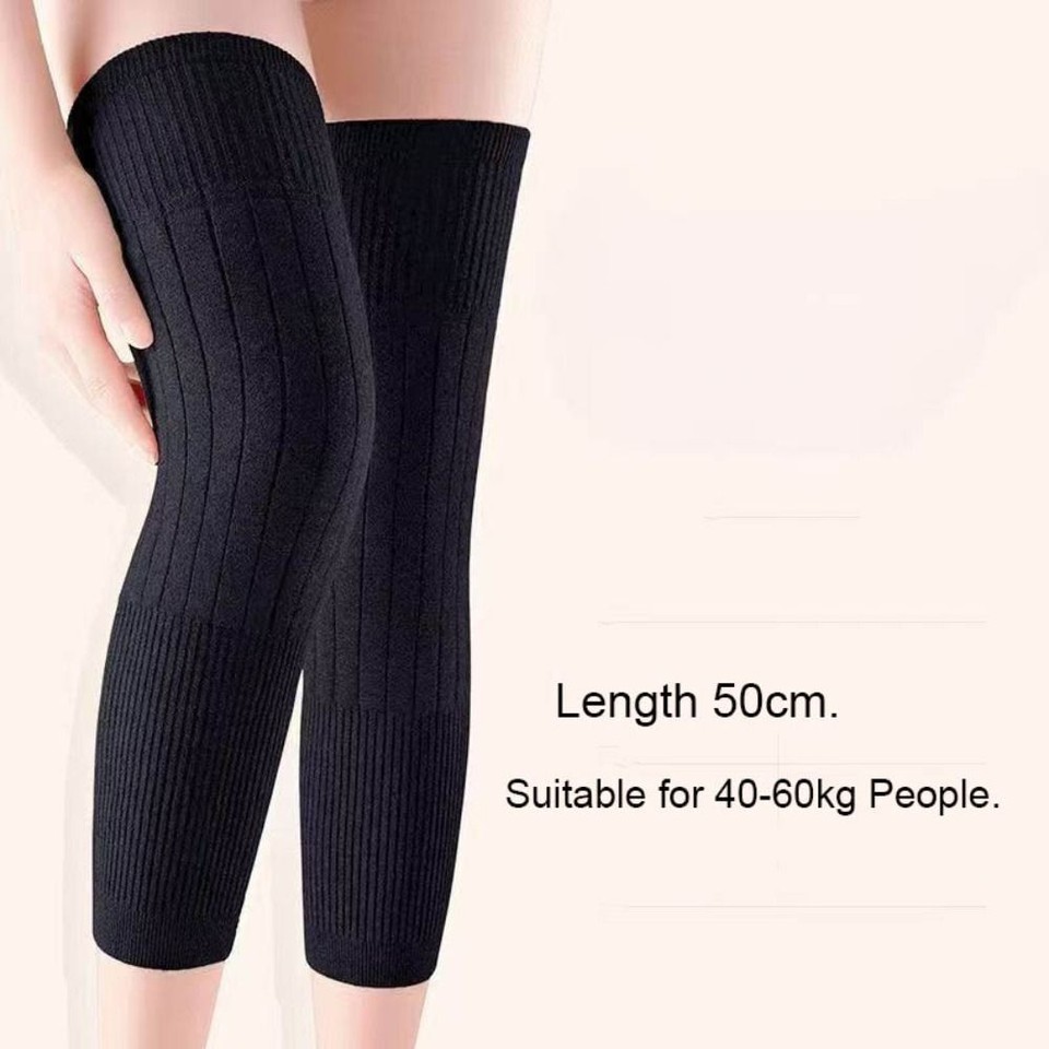 KneeCap Knee Brace Pads Protector Wool Kneepad New Knee Warmers Knees ...