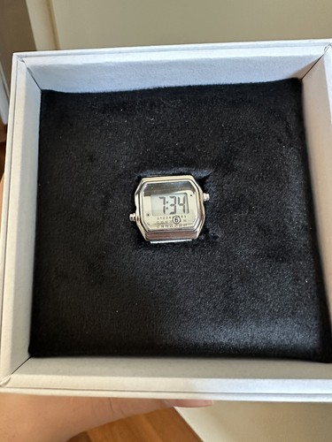 TIMEX X MM6 MAISON MARGIELA T80 RING WATCH UNISEX M/L | Silver-coloured ...