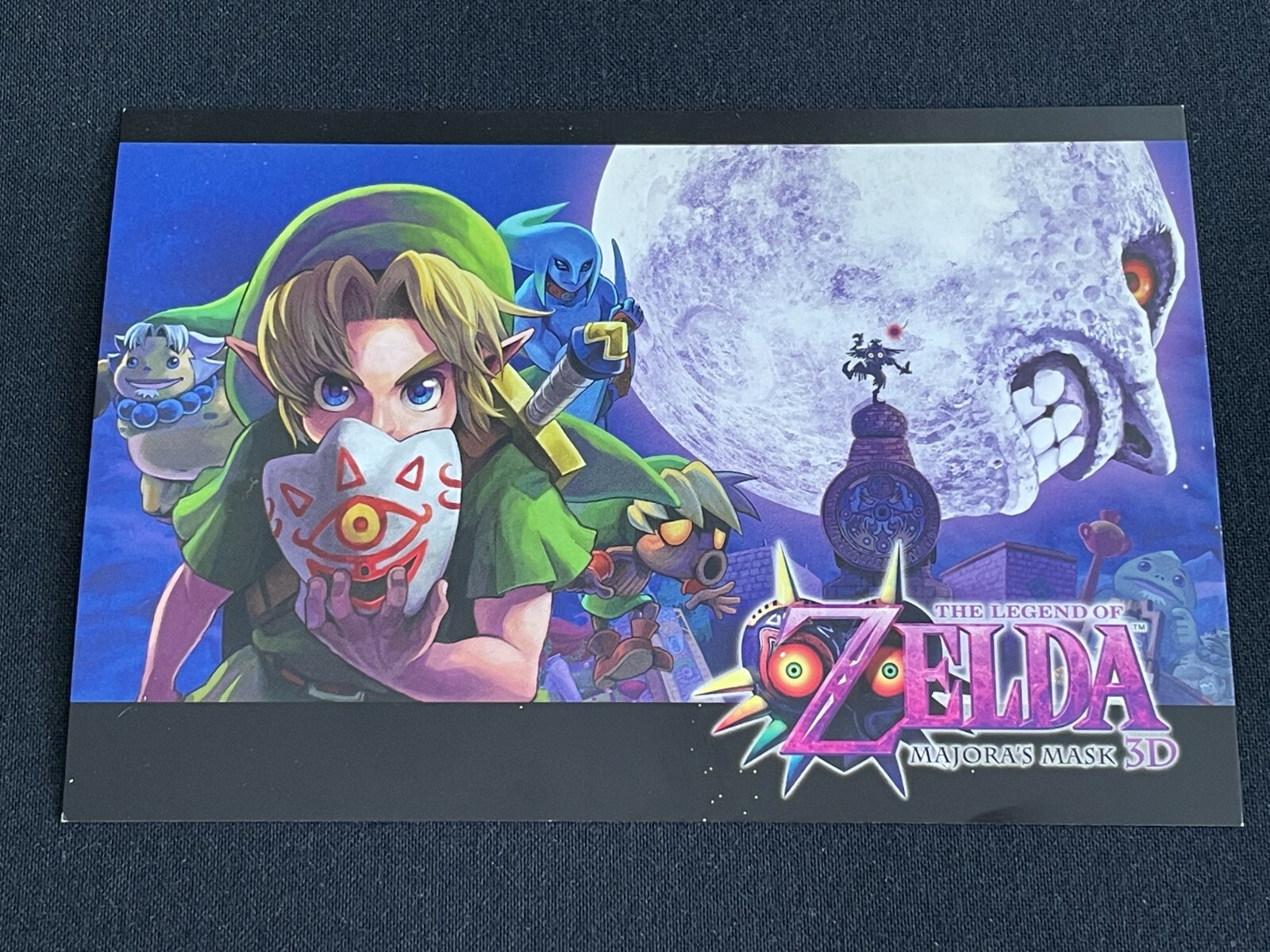 The Legend of ZELDA Postcard Japanese 2015 NINTENDO JAPAN Majora's Mask ...