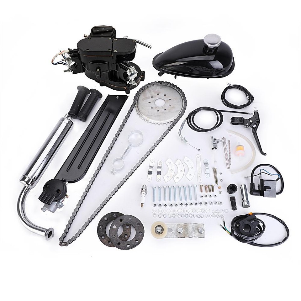 2-STROKE 80CC MOTOR GAS ENGINE KIT FOR MOTORIZED BICYCLE CYCLE BIKE NEW ...