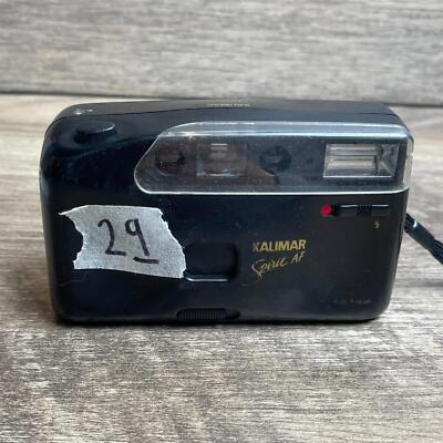 Kalimar Spirit AF Auto Focus Black Built-in Flash Point & Shoot Film ...