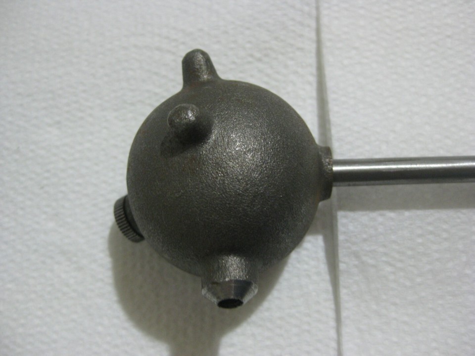 Cast Iron Lead Dipper Long Melting Ladle Pour Ingot Mold fishing ...