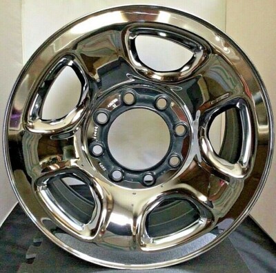 2006-2008 Dodge Ram 2500 3500 17"x8" Factory Original OEM 8 Lug Chrome ...