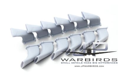 giant scale Spitfire Mk.IX Merlin engine exhaust stacks | eBay