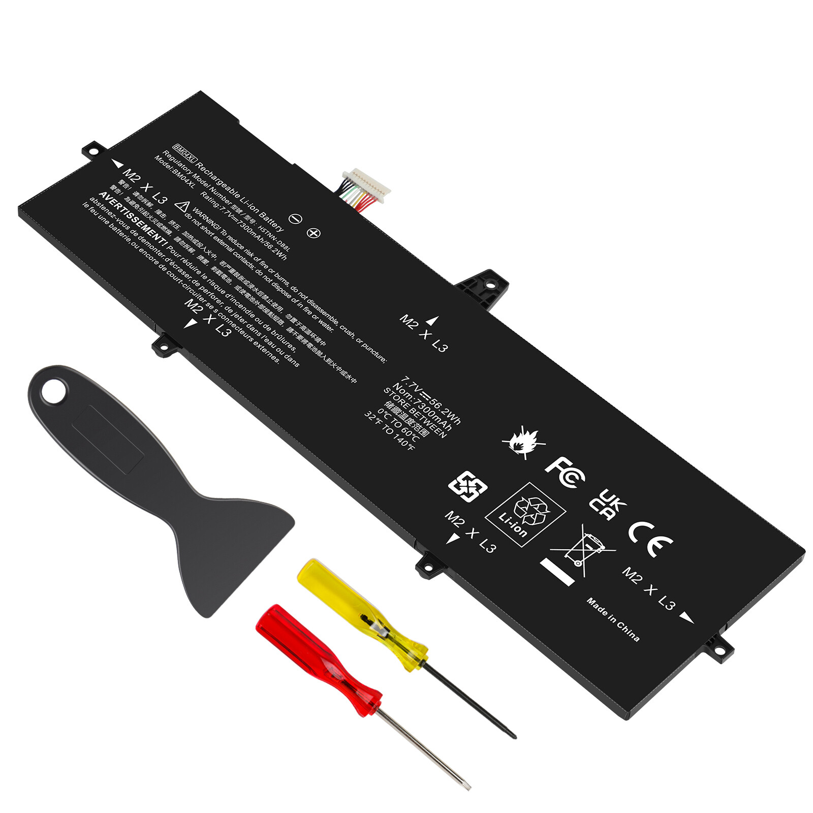 BM04XL Battery for HP EliteBook x360 1030 G3 45X96UT G4 BM04056XL-PL 7 ...