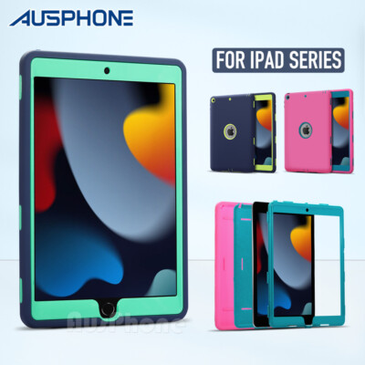 Heavy Duty Shockproof Case Cover For Apple iPad 3 4 5 6 7 8 9 iPad mini ...