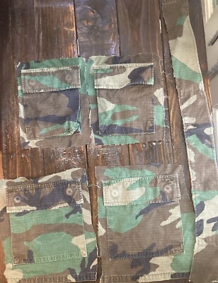 USGI RAID Mod Jacket Kit 4 Pockets Woodland Camo Genuine USGI BDU ...