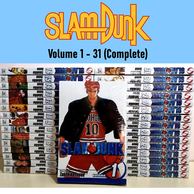 Slam Dunk (Vol. 1-31 Complete) Manga Part/Full Set English Comic Book ...