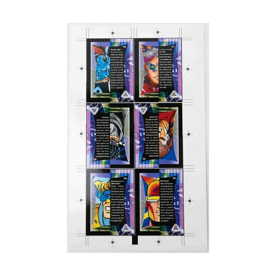 Upper Deck Trading Card 1993 Diamond Fall Fling Players of Deathmate ...